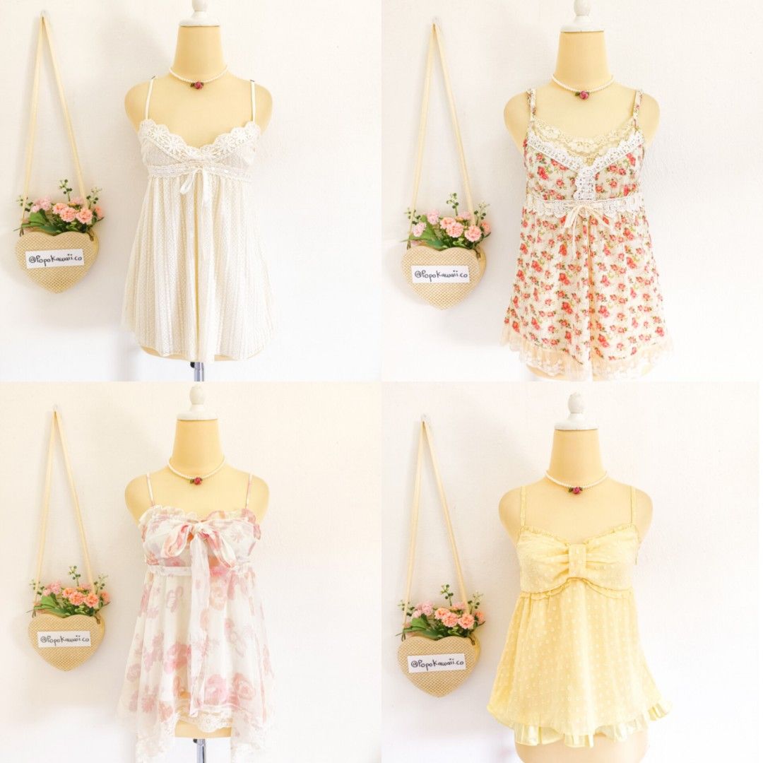 Coquette Dollette Fairycore Cottagecore Japan Kawaii pink Curlte Liz lisa Axes femme Barbie Doll ...