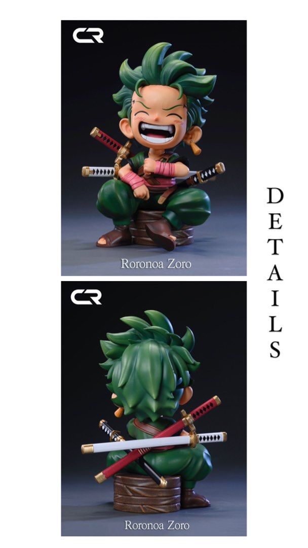 CR Studio - Q ver Zoro, Hobbies & Toys, Toys & Games on Carousell