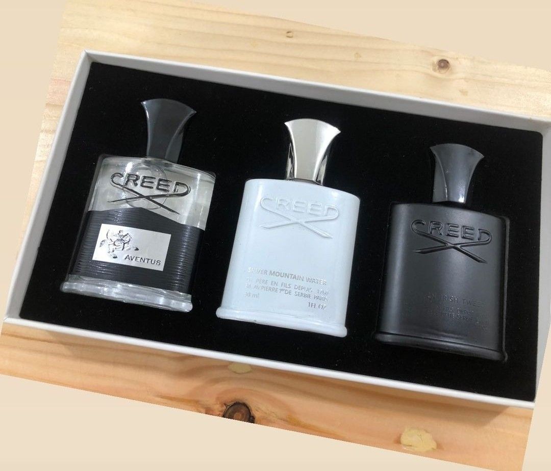 Creed Miniatur Pefume Set Original, Kesehatan & Kecantikan, Parfum ...