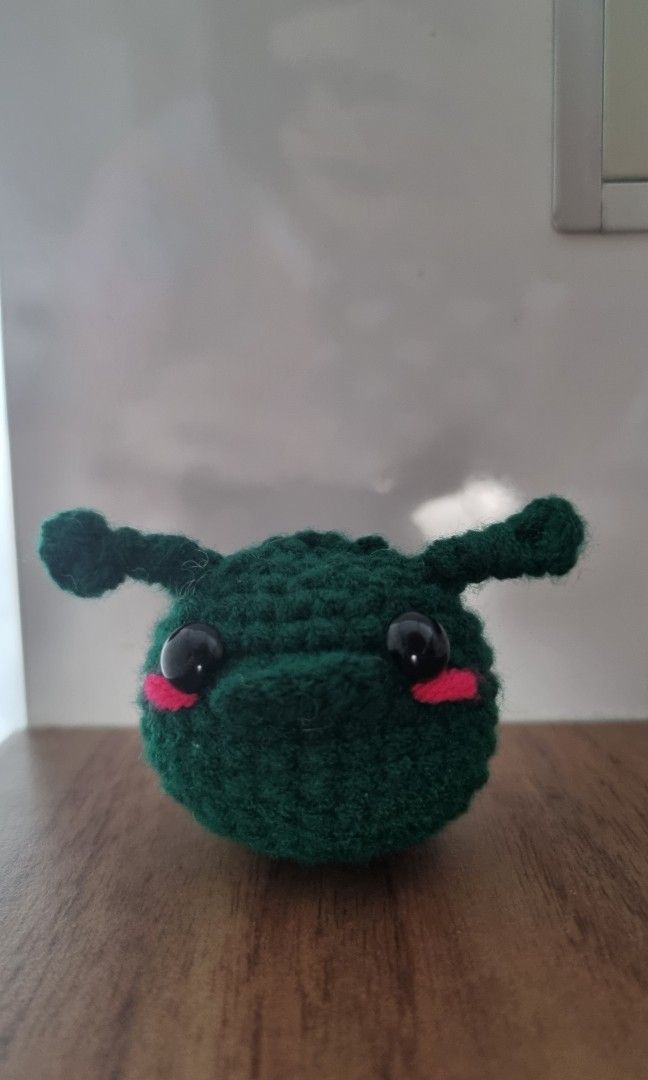 Crochet Shrek, Hobbies & Toys, Stationery & Craft, Handmade Craft on ...