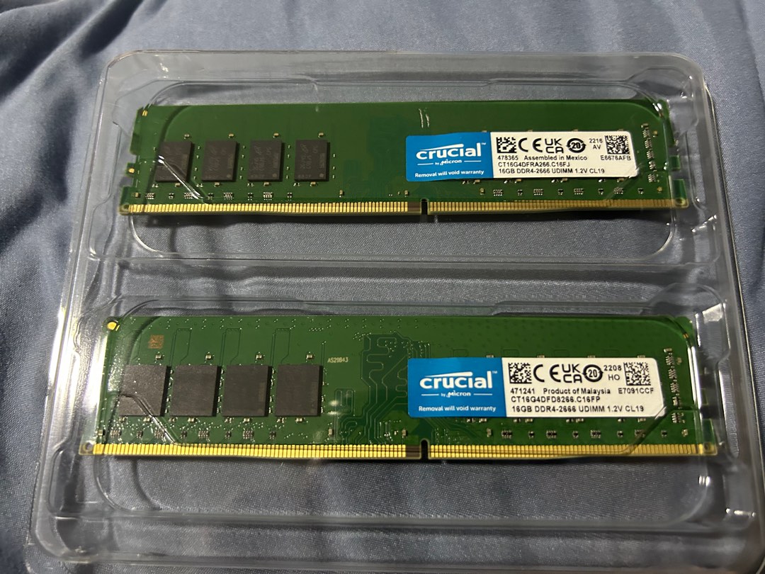 Crucial ddr4 2666mhz 16gb, Computers & Tech, Parts & Accessories ...