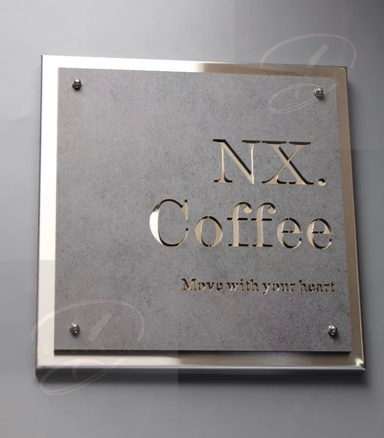 Custom made door unit number signage/ company name sign/ house number ...