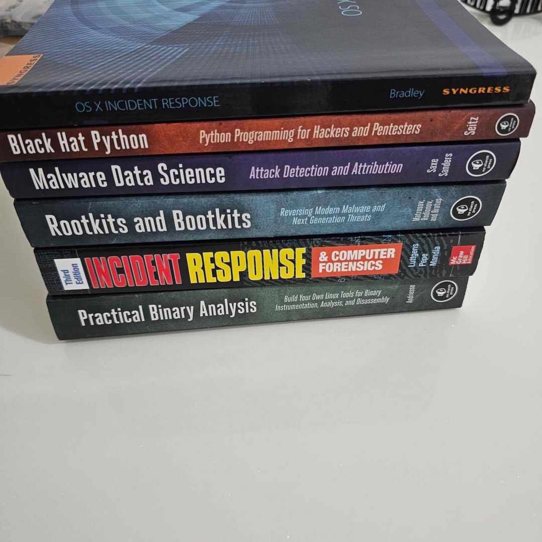 Cyber security books, Hobbies & Toys, Books & Magazines, Fiction & Non-Fiction on Carousell