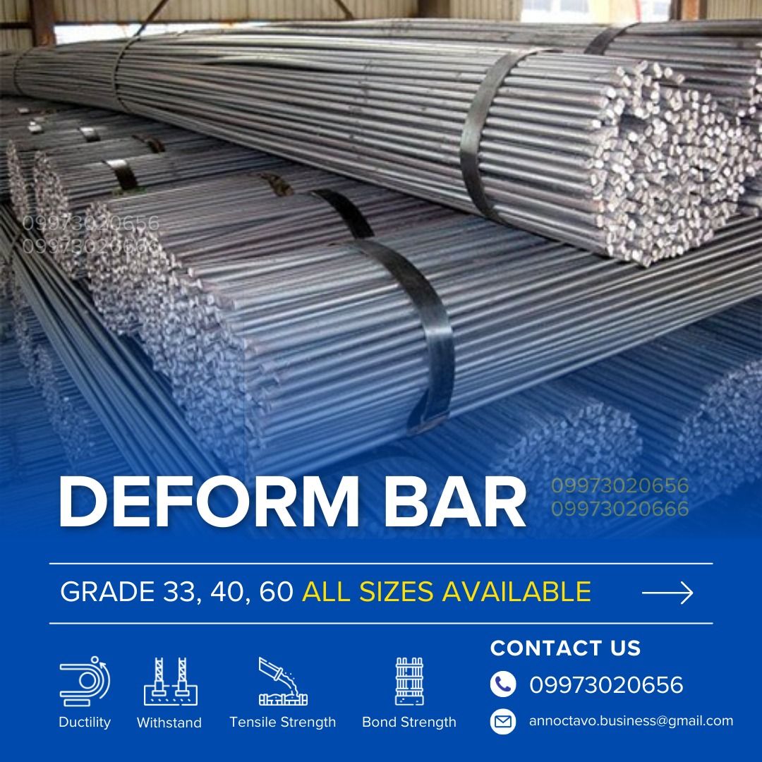 Deform Bar | Steel Bar | Deformed Bar | Kabilya | Metals Sourcing | RSB ...