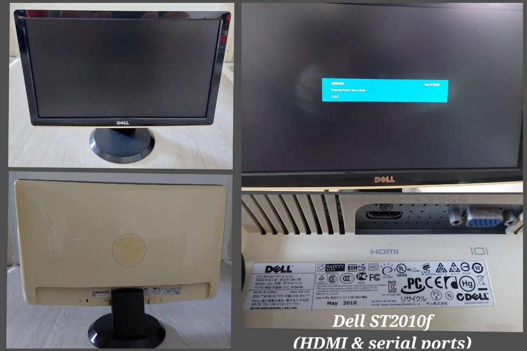 Dell 20" Monitor ST2010F, Computers & Tech, Parts & Accessories ...