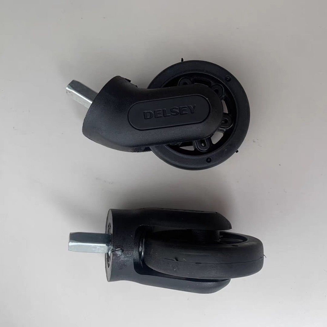 Set of 2: Delsey Paris luggage replacement wheels, for Belfort Plus ...