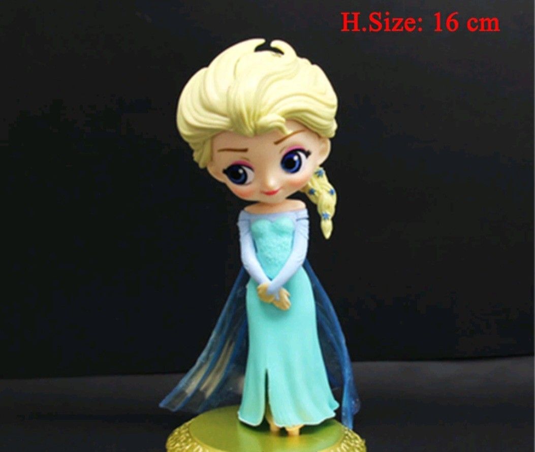 Disney Princess Frozen Elsa Cake Topper Figurine Doll, Hobbies & Toys ...