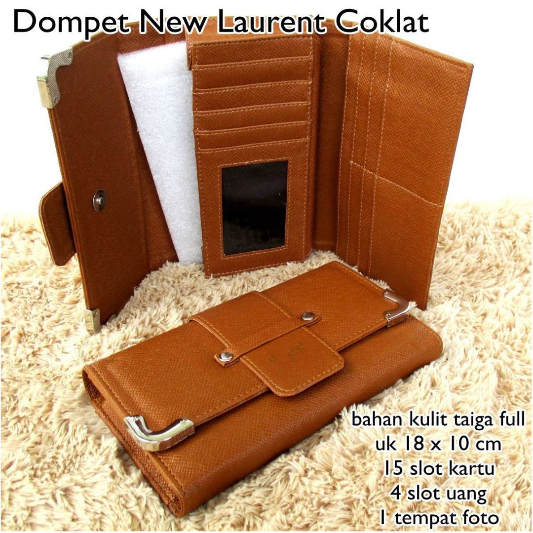 Dompet Branded Taiga Sideplat Laura, Fesyen Wanita, Tas & Dompet di Carousell