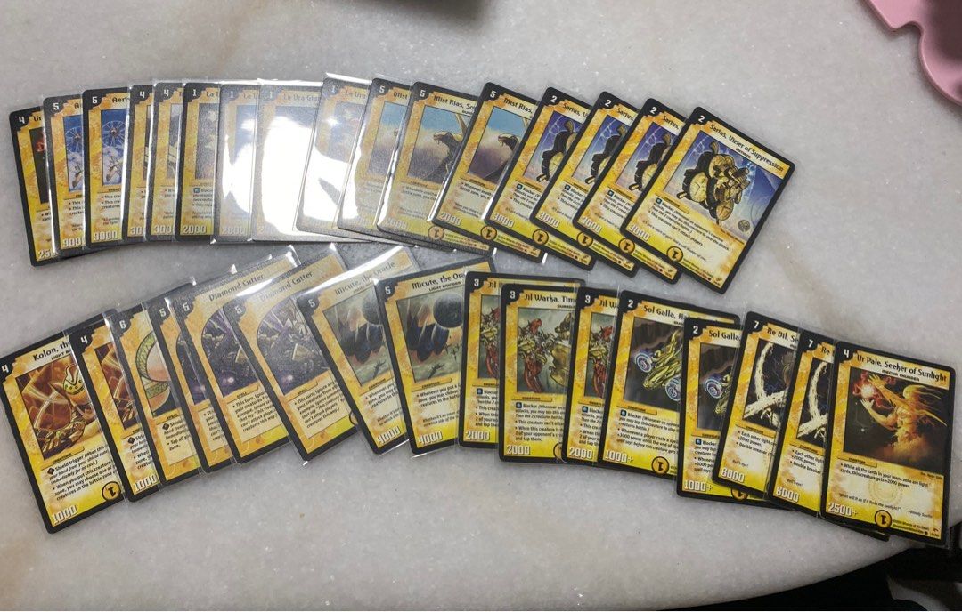Duel masters Light cards, Hobbies & Toys, Toys & Games on Carousell