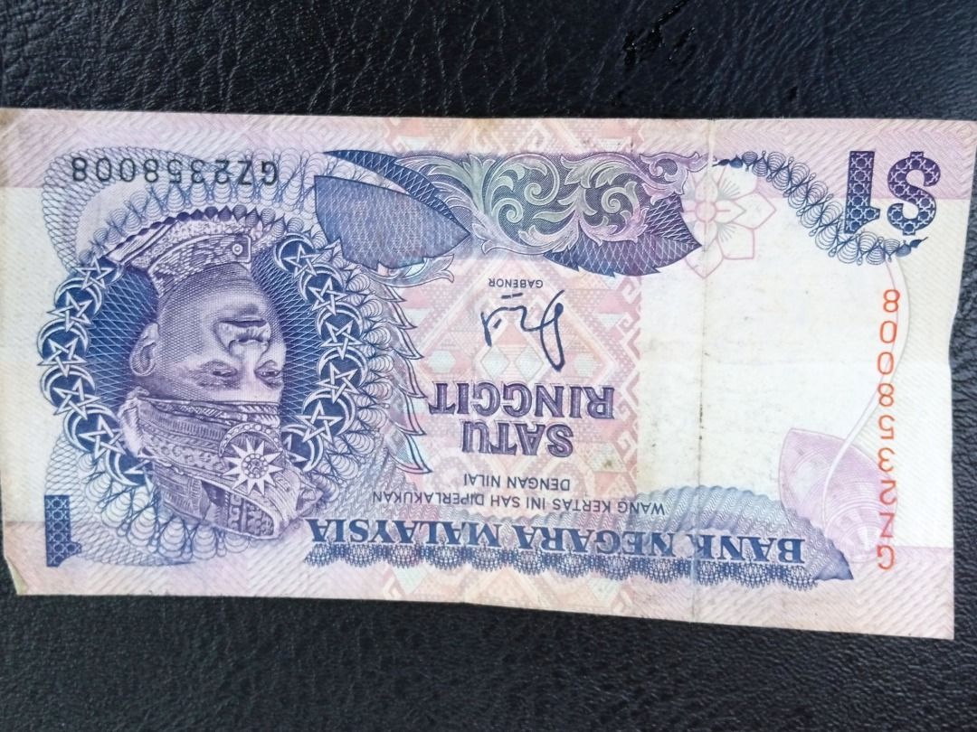 Duit RM1.00 sign aziz taha, Hobbies & Toys, Collectibles & Memorabilia ...