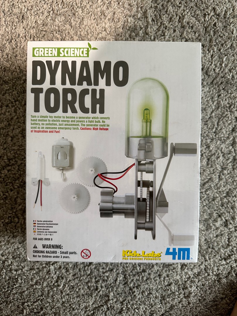 Dynamo torch & Clean Water Science, Hobbies & Toys, Toys & Games on ...