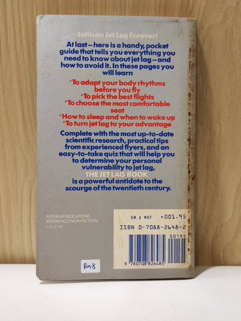 (ENG) The Jet Lag Book, Hobbies & Toys, Books & Magazines, Textbooks on ...