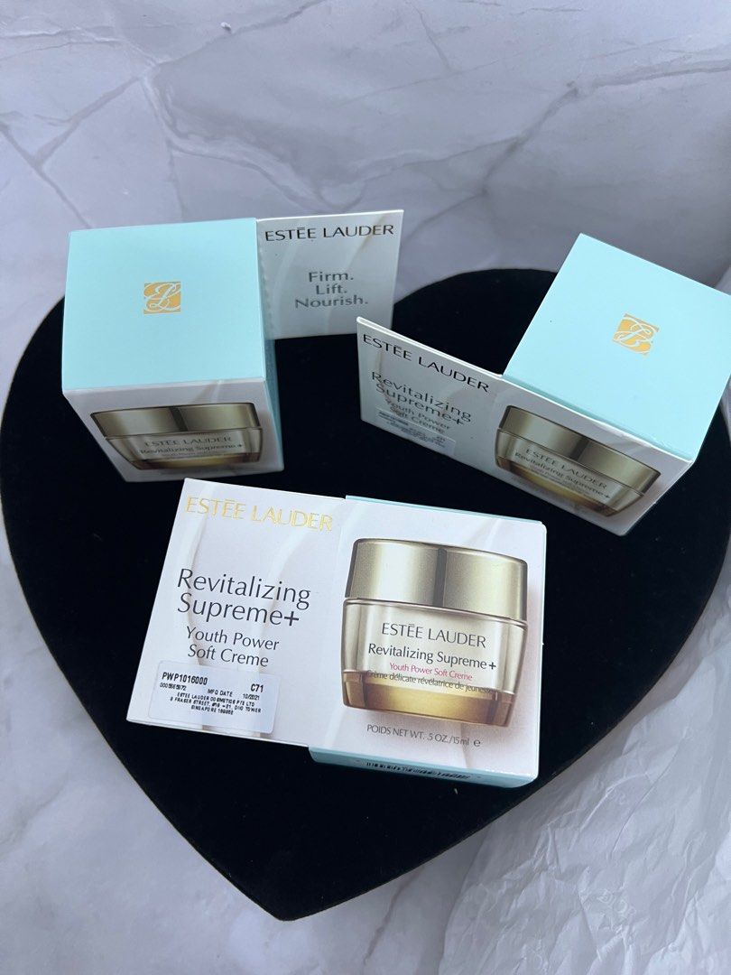 Estee lauder supreme+ youth power soft cream 15ml, Beauty & Personal ...