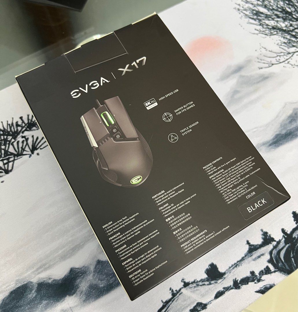 EVGA x17 Gaming Mouse, Computers & Tech, Parts & Accessories, Mouse ...