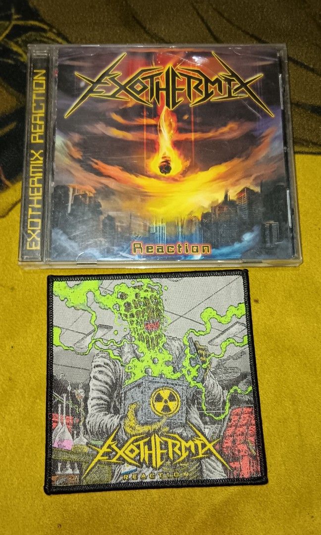 EXOTHERMIX - REACTION (CD & PATCH), Hobbies & Toys, Music & Media, CDs ...