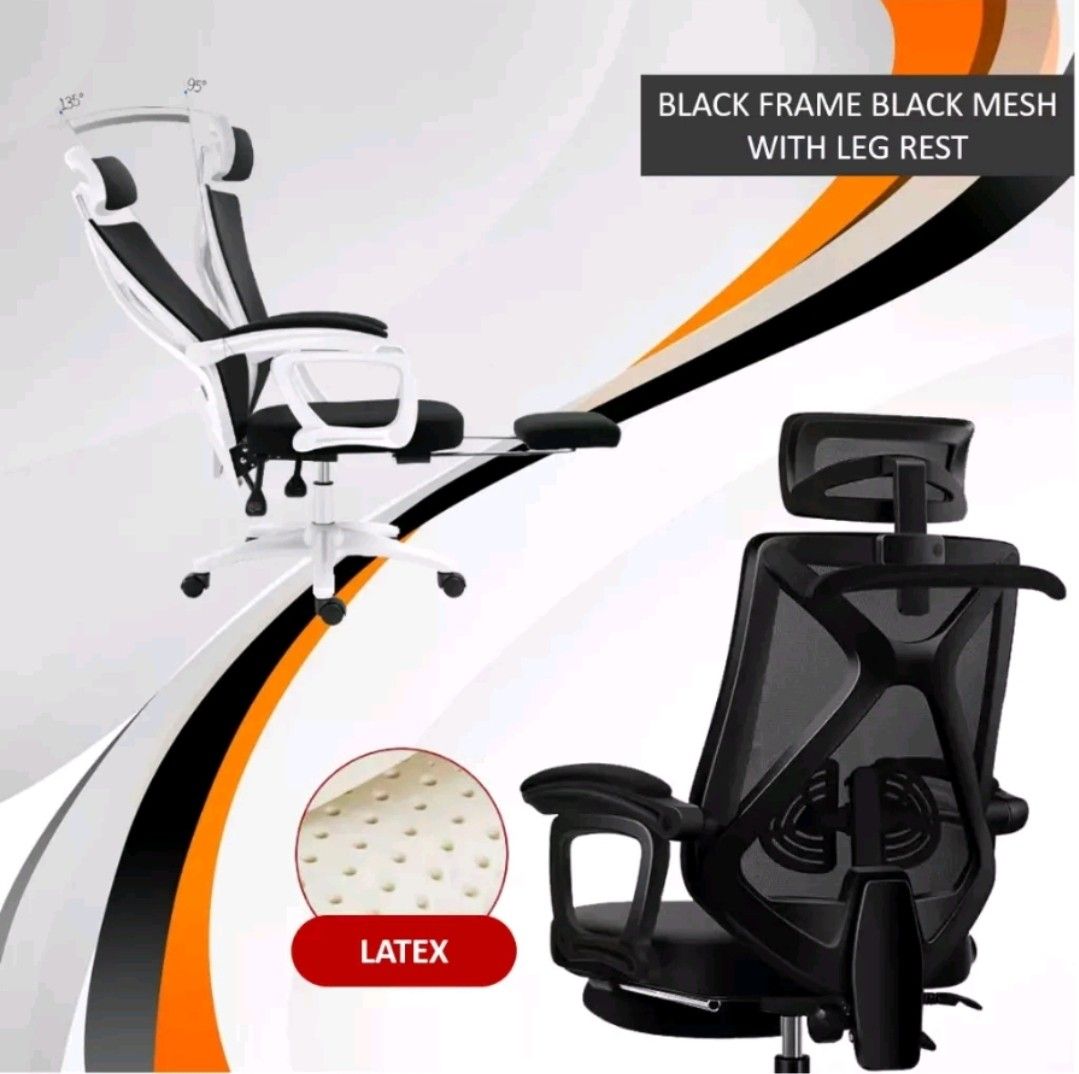 EZCARAY M2 High-back Ergonomic Gaming Mesh Chair, Furniture & Home ...