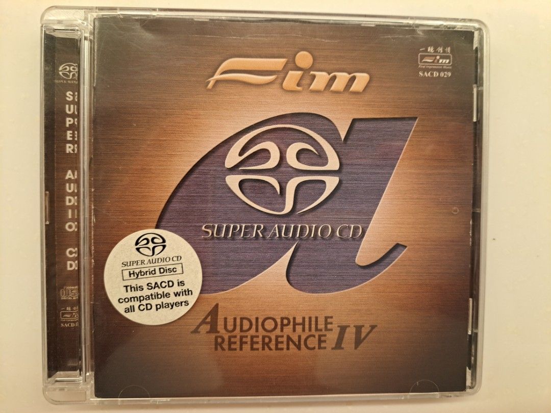 FIM SACD 029 - Audiophile Reference IV - SACD Hybrid, DSD, HDCD, Hobbies & Toys, Music & Media ...
