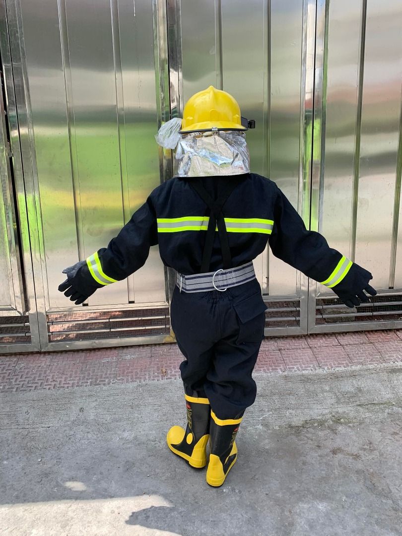 FIREMAN SUIT SET, Men's Fashion, Coats, Jackets and Outerwear on Carousell