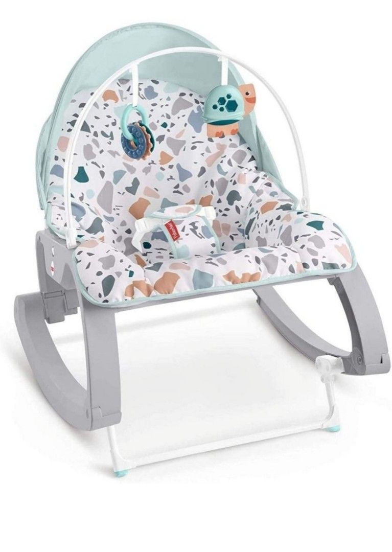 Fisher Price Deluxe Infant to Toddler Rocker, Babies & Kids, Infant ...
