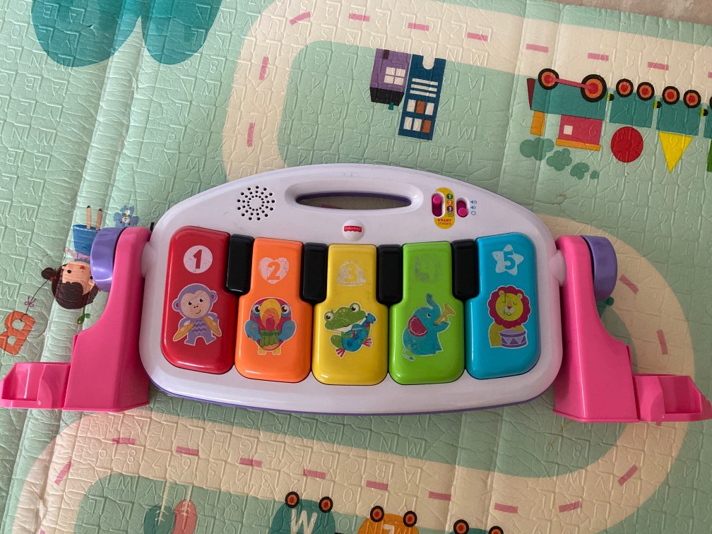 Fisher price musical keyboard, Babies & Kids, Infant Playtime on Carousell