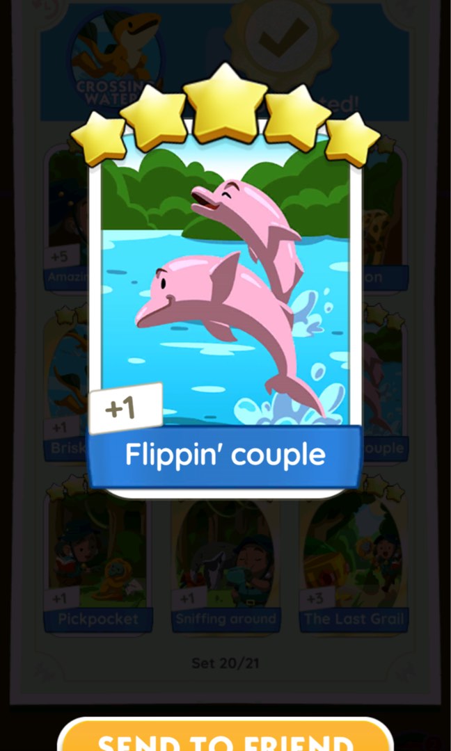 Flippin couple monopoly go, Video Gaming, Video Games, Others on Carousell