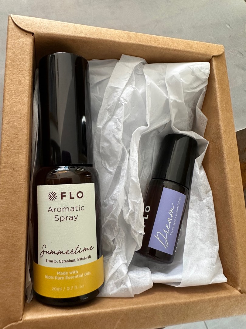 Flo Aromatic Spray & Essential Oil Roll-On, Beauty & Personal Care ...