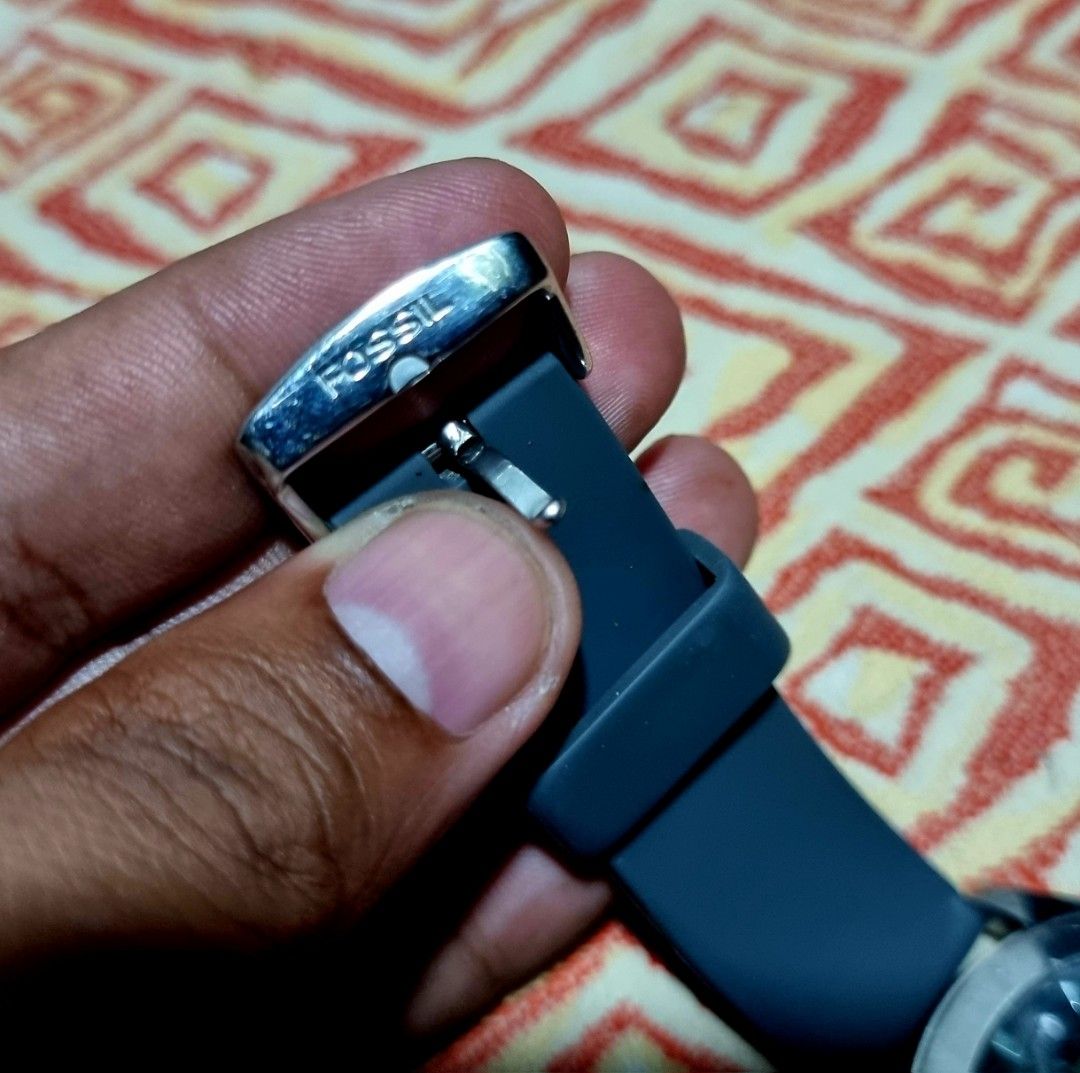 Fossil Big Tic Watch Scrolling Digital Seconds, Men's Fashion, Watches & Accessories, Watches on ...