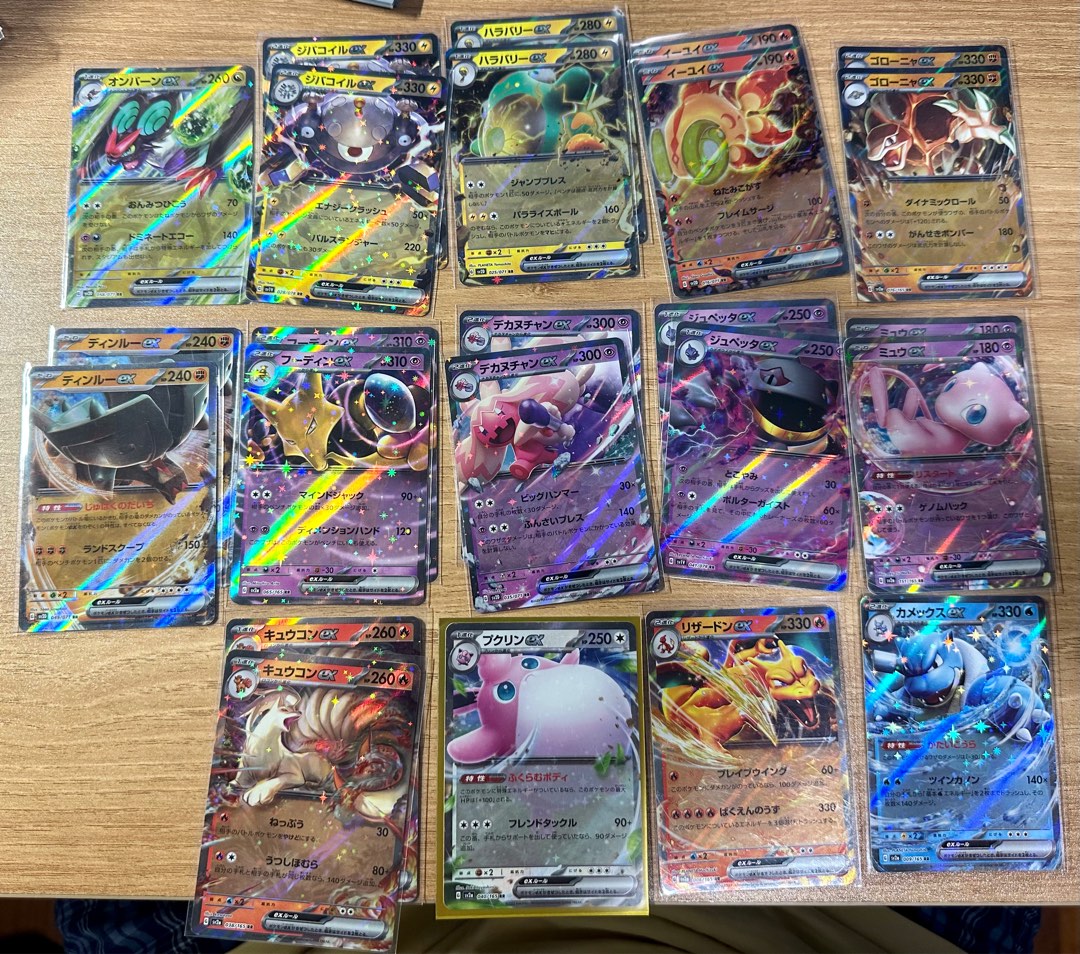 (FREE GIFTS) Japanese V EX Obsidian flames assorted set cards Pokemon ...