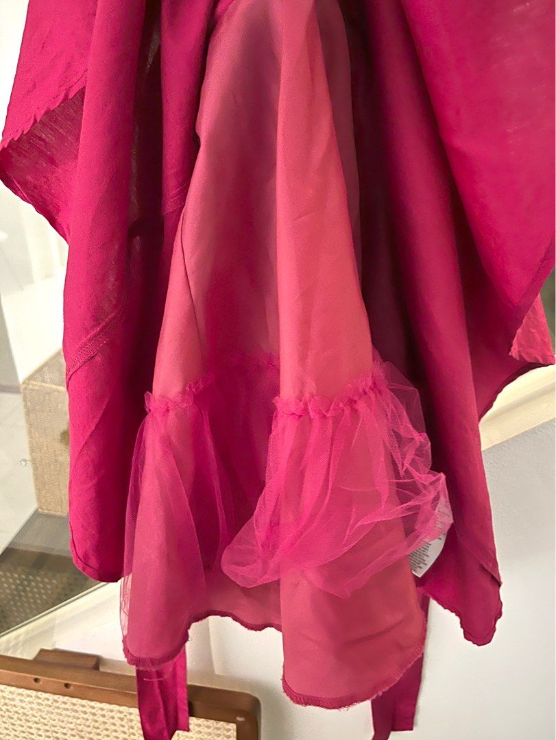 Fuchsia Barbie Pink Bustier Sweetheart Neck Puffy Structured Dress ...