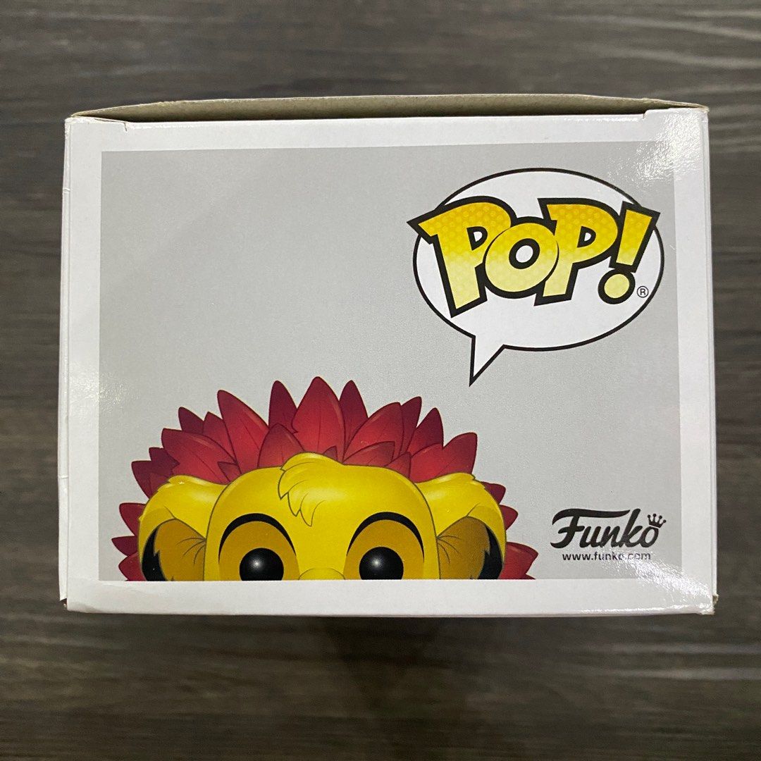 Funko Pop #302: Disney (Lion King) - Simba (Gold) [Disney Parks ...