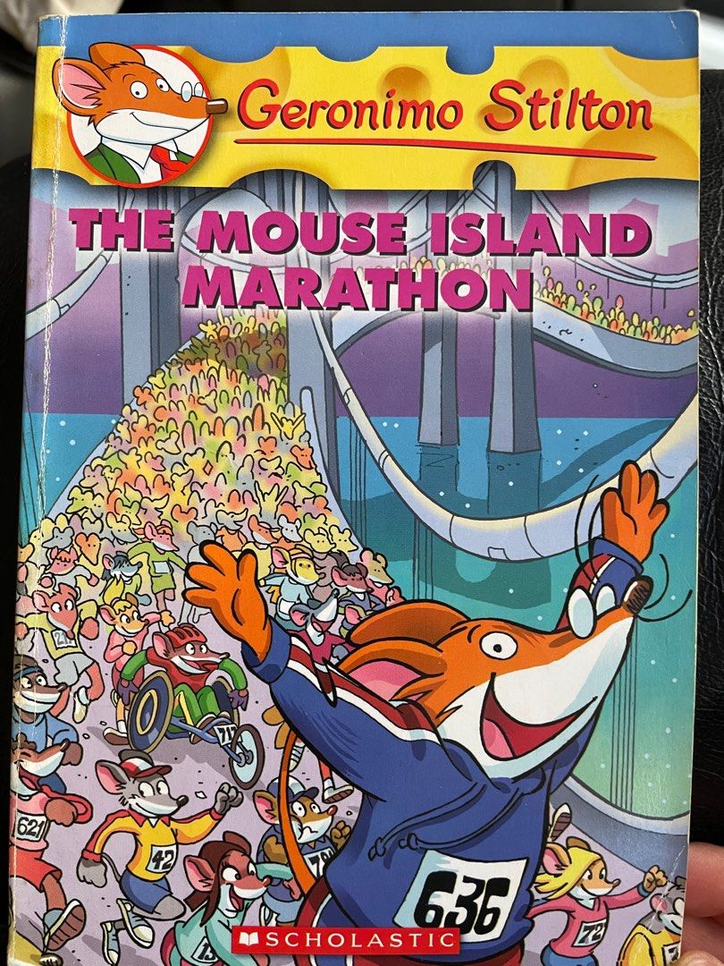 Geronimo Stilton- The Mouse Island Marathon, 興趣及遊戲, 書本 & 文具, 小朋友書 ...