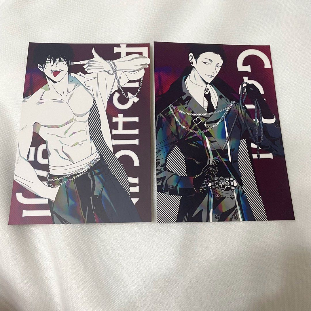 geto suguru toji fushiguro fanart postcard prints (jujutsu kaisen jjk ...