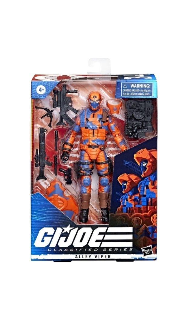 G.I. Joe Classified Dusty Tiger Force, Firefly, Grunt, Crimson Viper ...