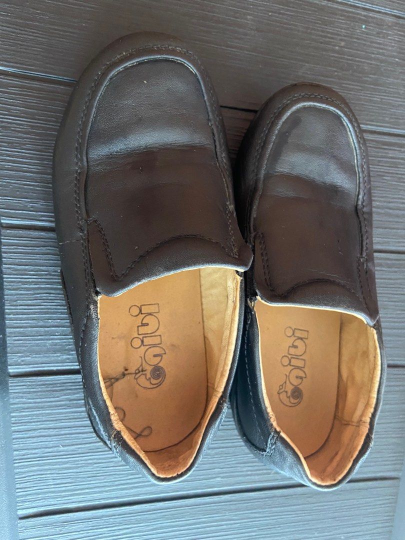 Gibi Leather Shoes for kids, Babies & Kids, Babies & Kids Fashion on ...