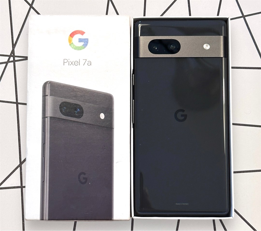 Google Pixel 7a 128GB Black 1 week Old Mint Like New, Mobile Phones ...