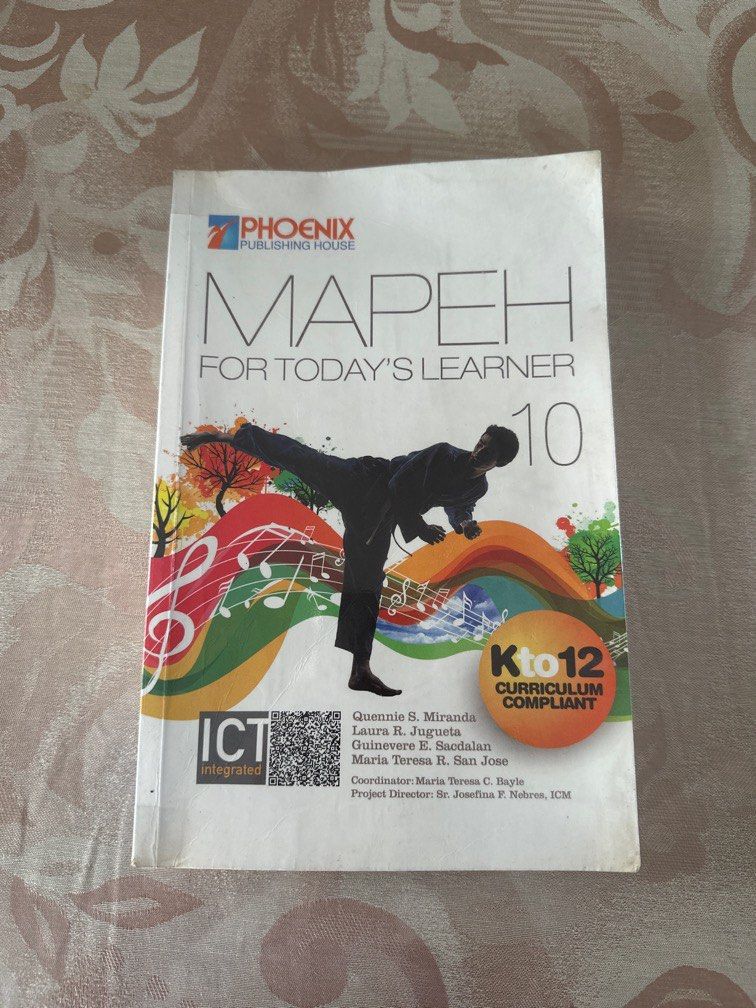 Grade 10 MAPEH Book, Hobbies & Toys, Books & Magazines, Textbooks on Carousell