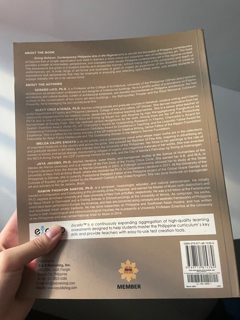 Grade 11 Senior High School Sining Rehiyon humss strand english text ...