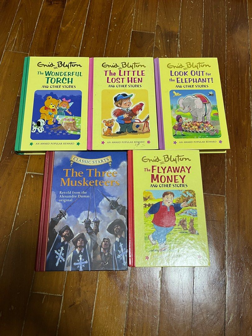 Grid Blyton |The Three Musketeers (5 books), Hobbies & Toys, Books ...
