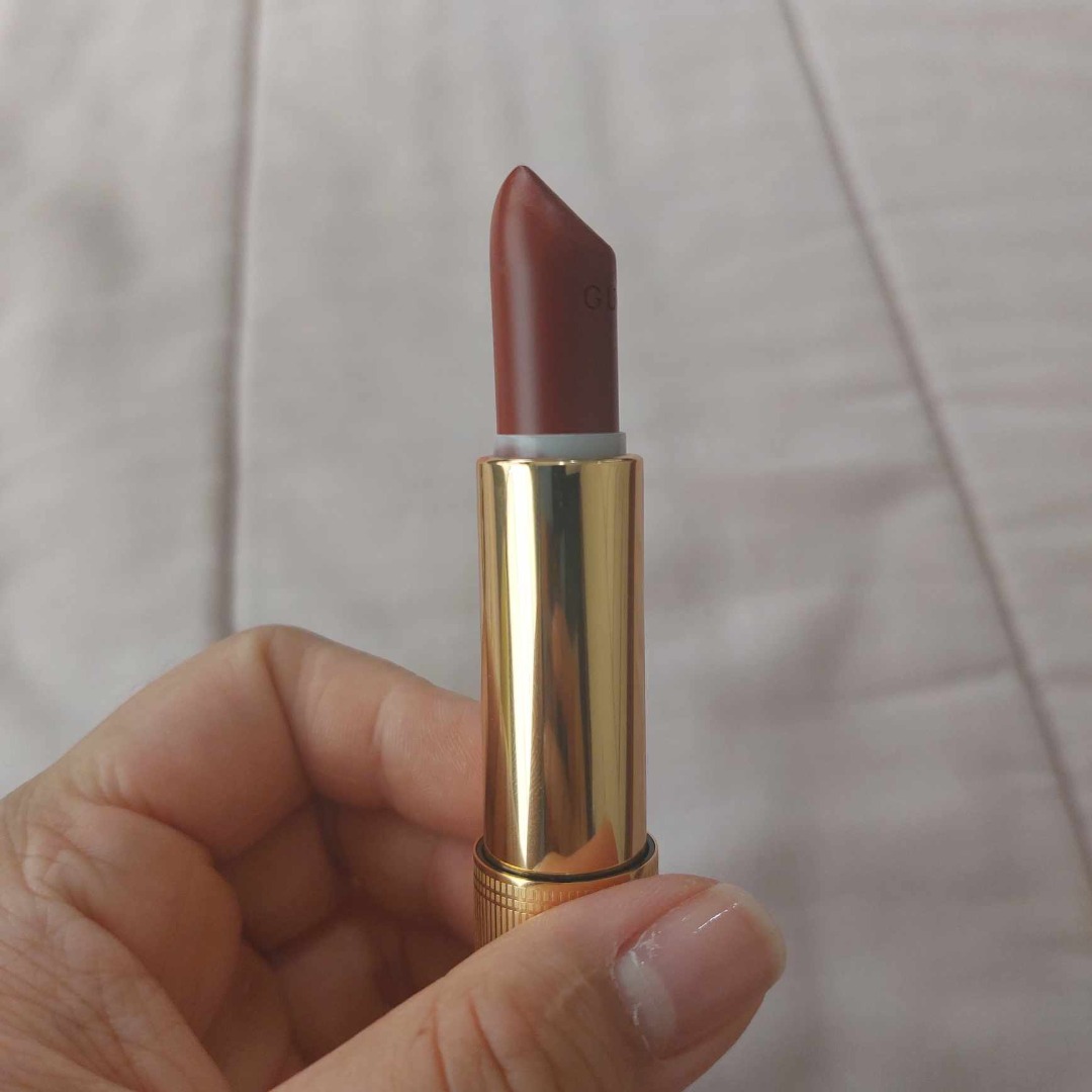 Gucci 505 Janet Rust Rouge a Levres Satin Lipstick on Carousell