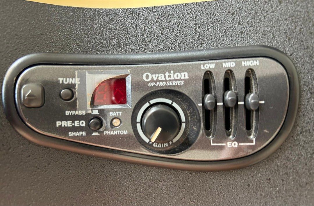 Ovation Elite T acoustic electric Guitar Op Pro series Made in Korea ...