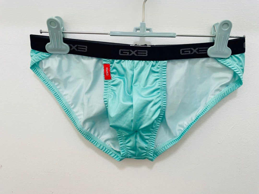 GX3 ULTRA SKIN Micro Bikini Underwear, Mint Green, size L, Men's Fashion, Bottoms, New Underwear ...