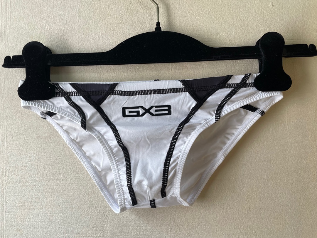 GX3 white men's underwear, Men's Fashion, Bottoms, New Underwear on ...