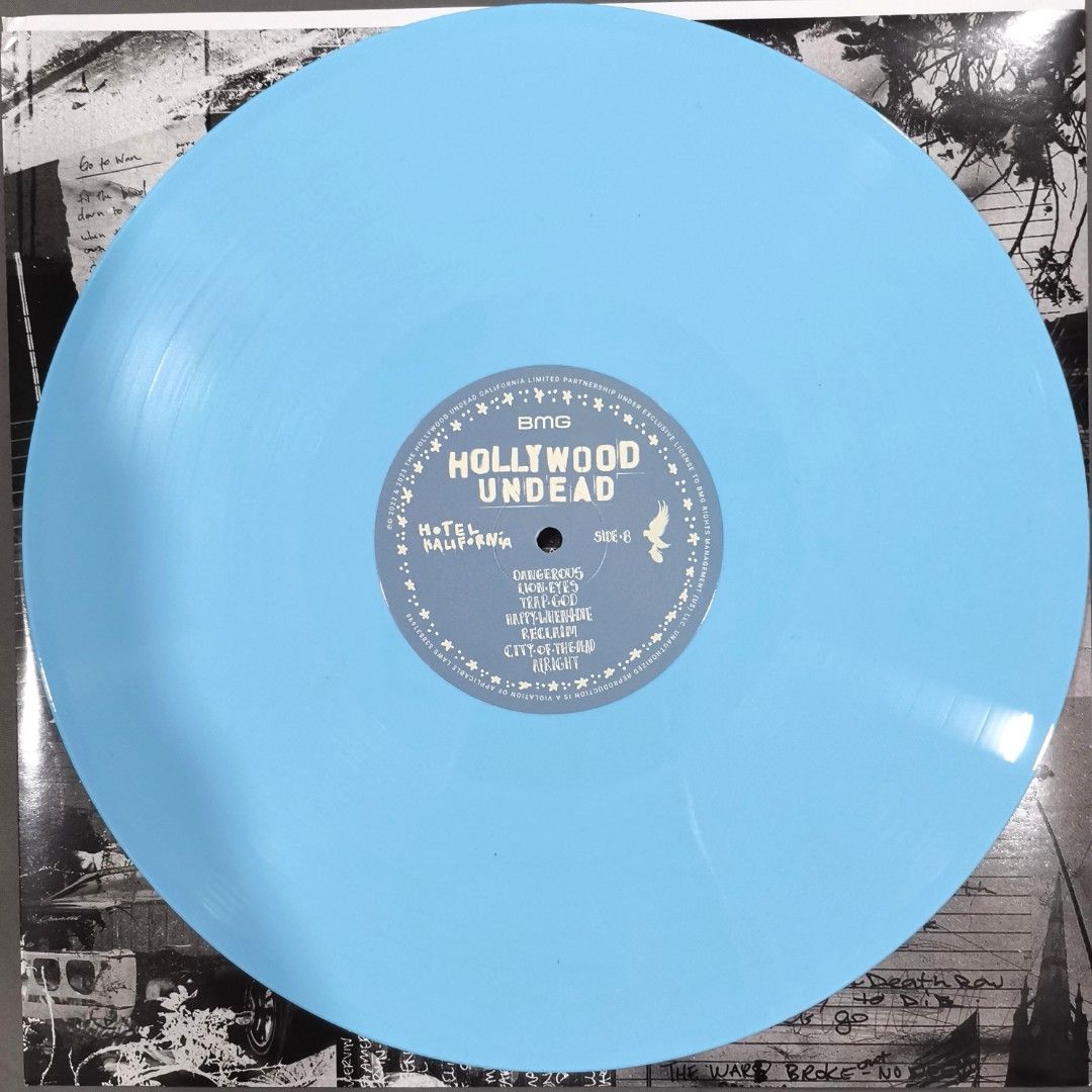 Hollywood Undead Hotel Kalifornia (Deluxe Edition Baby Blue Coloured ...