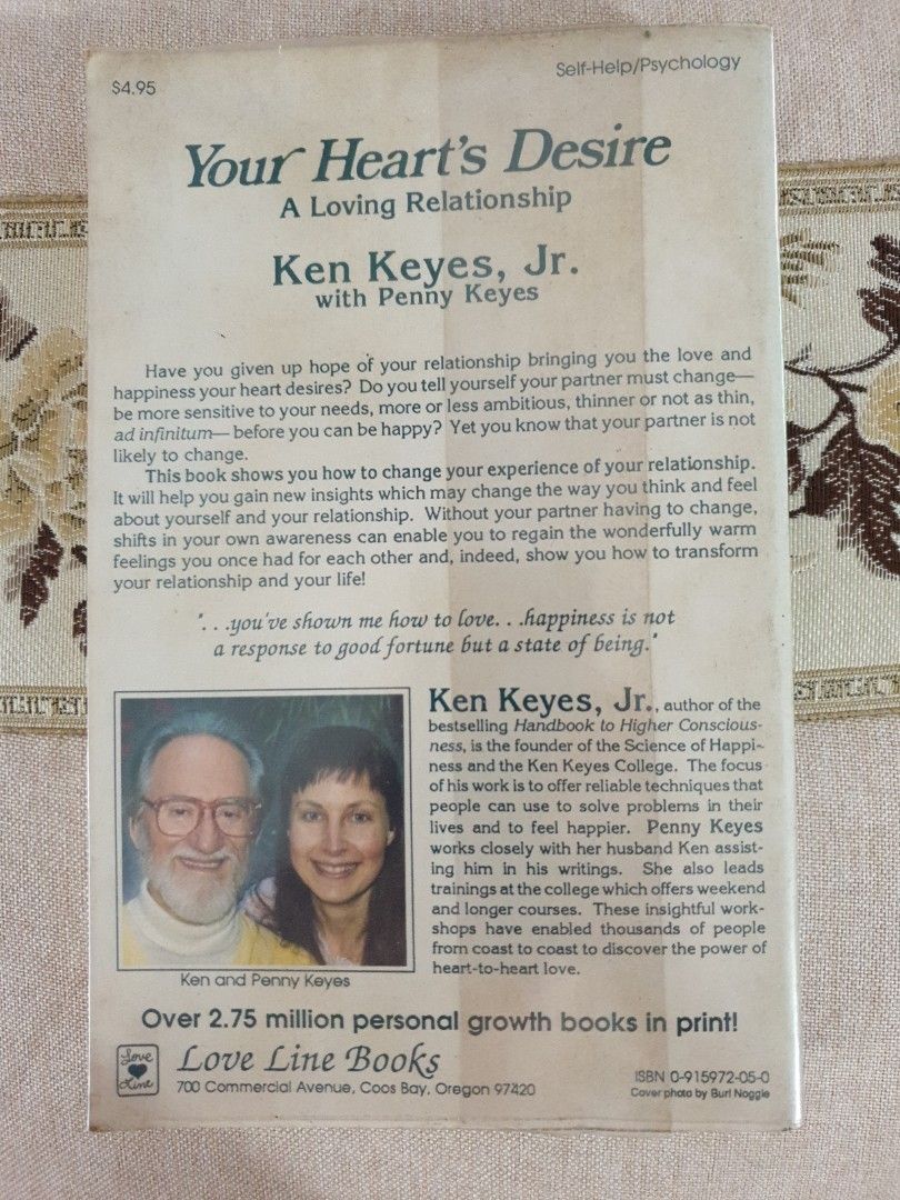 HOW TO CREATE A LOVING RELATIONSHIP - YOUR HEART'S DESIRE (AUTHOR KEN ...