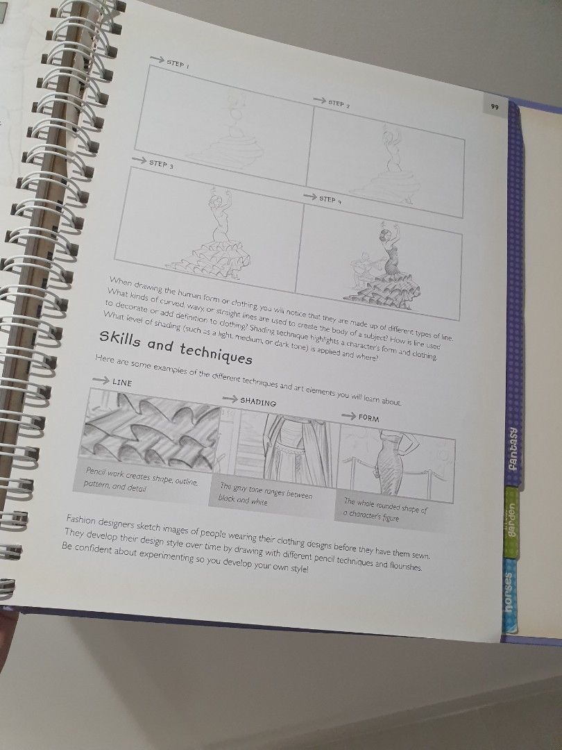How to draw drawing enrichment book learning to draw pencil art book ...