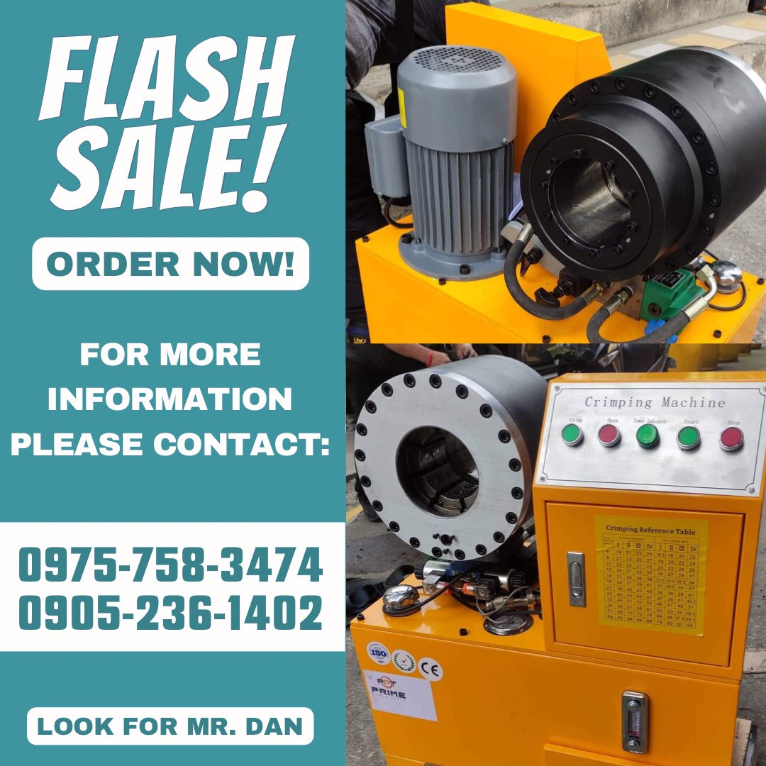 Hydraulic Crimping Machine, Commercial & Industrial, Construction Tools ...
