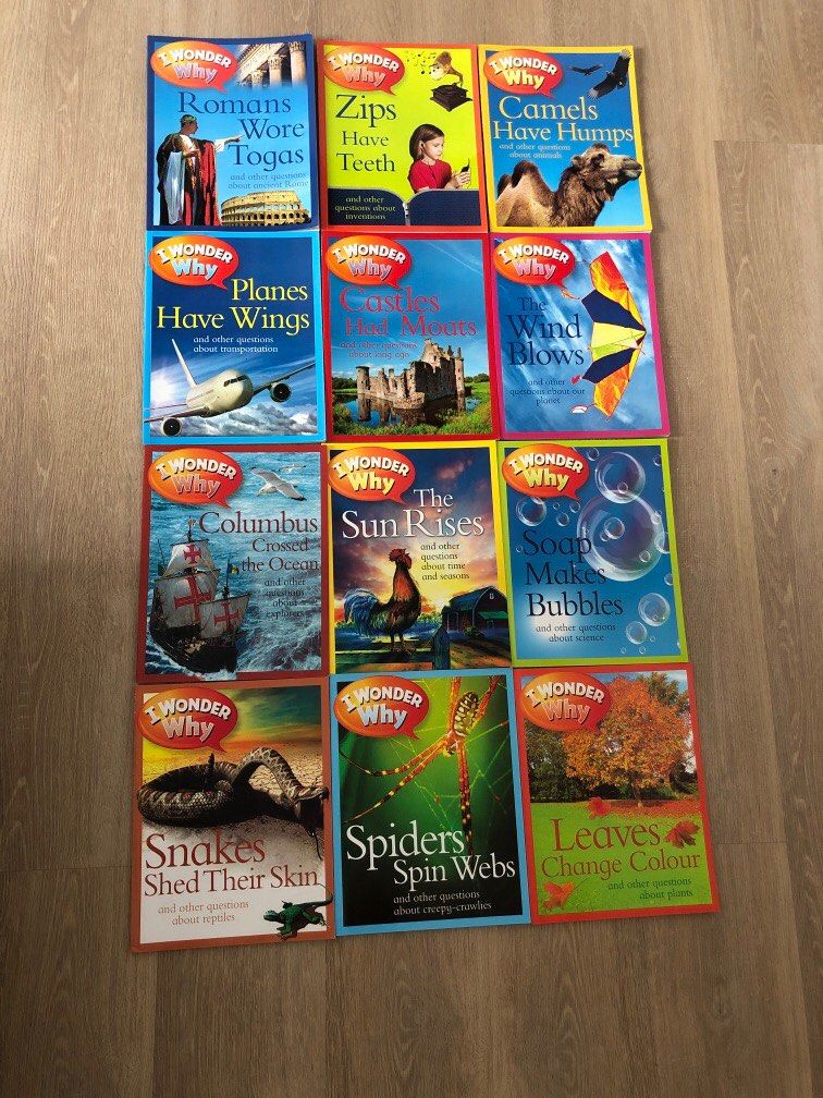 I wonder why children encyclopaedia general knowledge set of 12 books ...