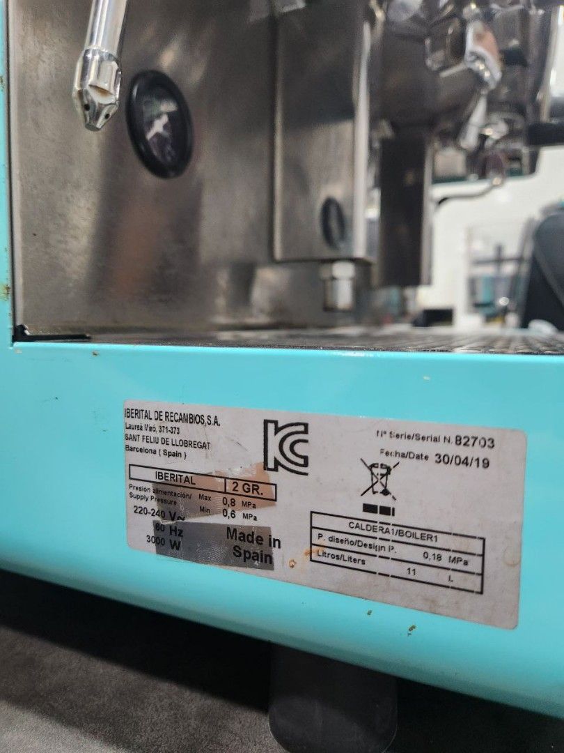 IBERITAL IB7 2 GROUP | ESPRESSO MACHINE | COFFEE MACHINE, TV & Home ...