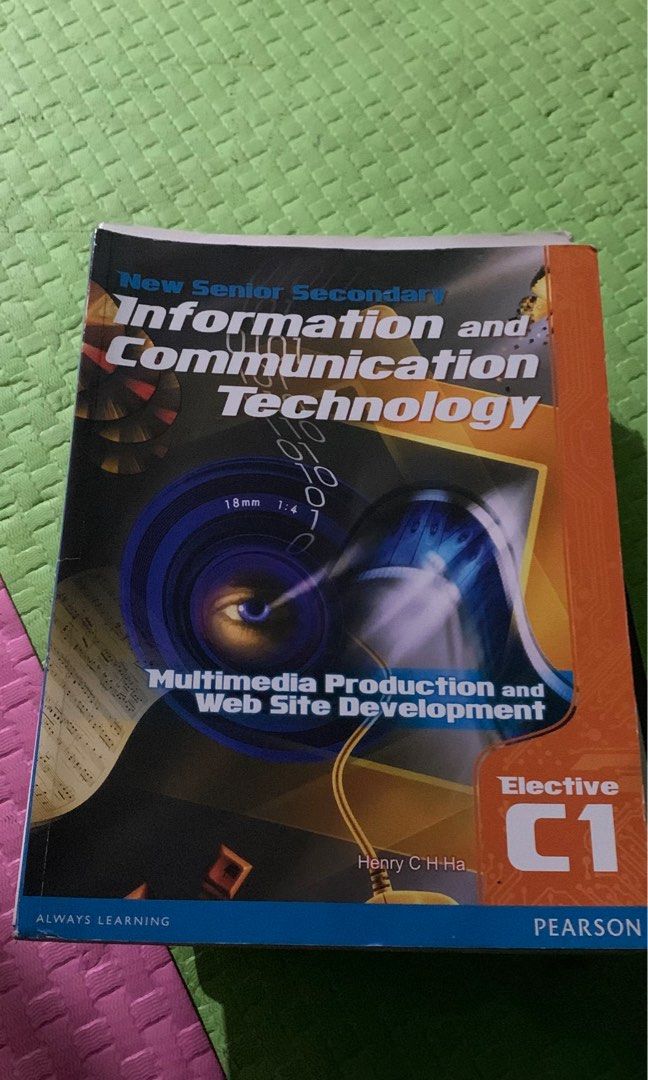 ICT textbook, elective subject, getting 5** in ict dse, ict textbook, dse 2024, 徵收 - Carousell