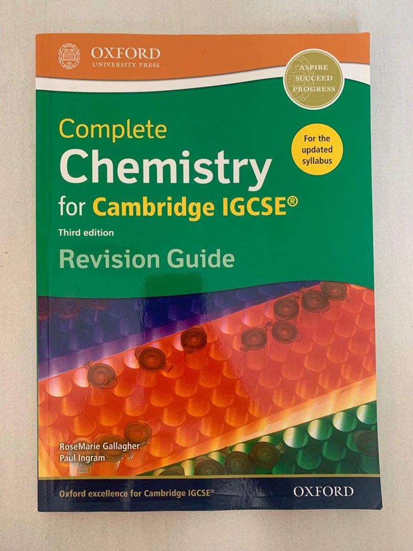 Igcse Chemistry Revision Guide Hobbies Toys Books Magazines